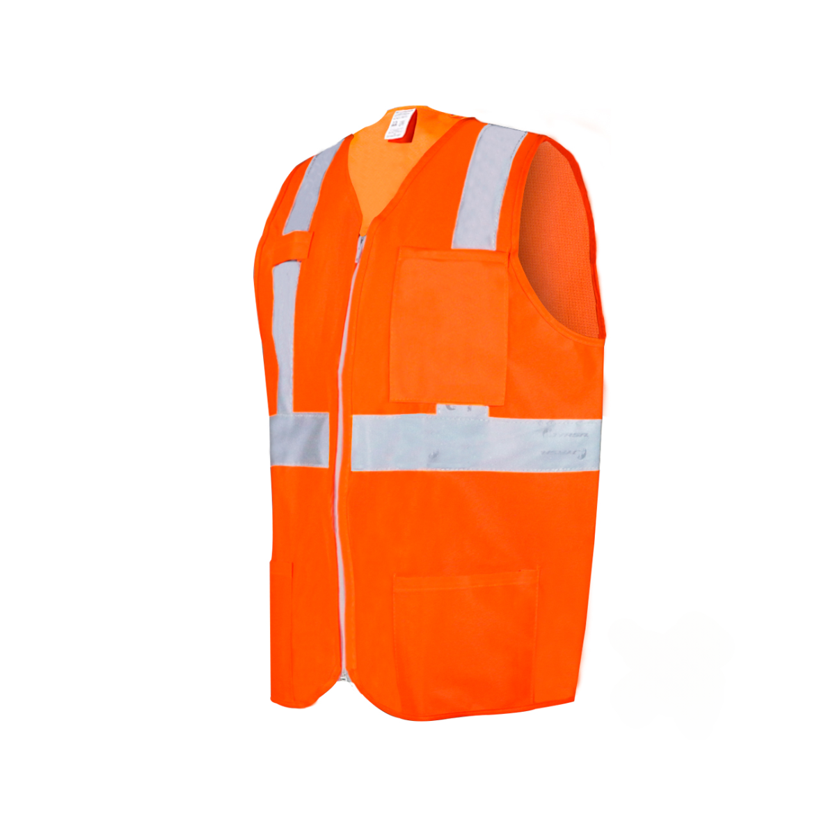 Chaleco Naranja de Alta Visibilidad XL JYRSA SR-1020ANCRXG – HSO Ferreterías