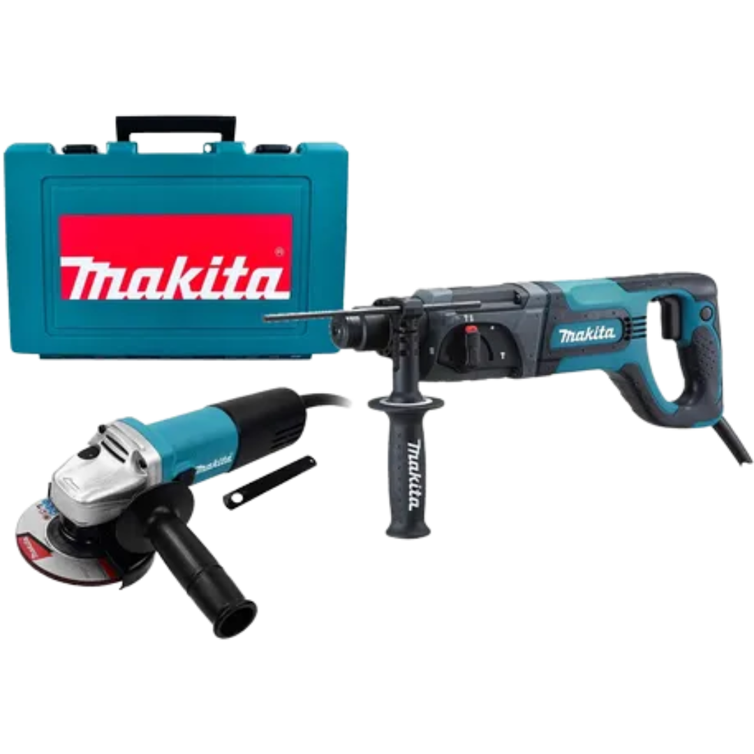 COMBO DE HERRAMIENTAS, incluye MARTILLO ROTATIVO 780W 24mm (1") HR2475 ...