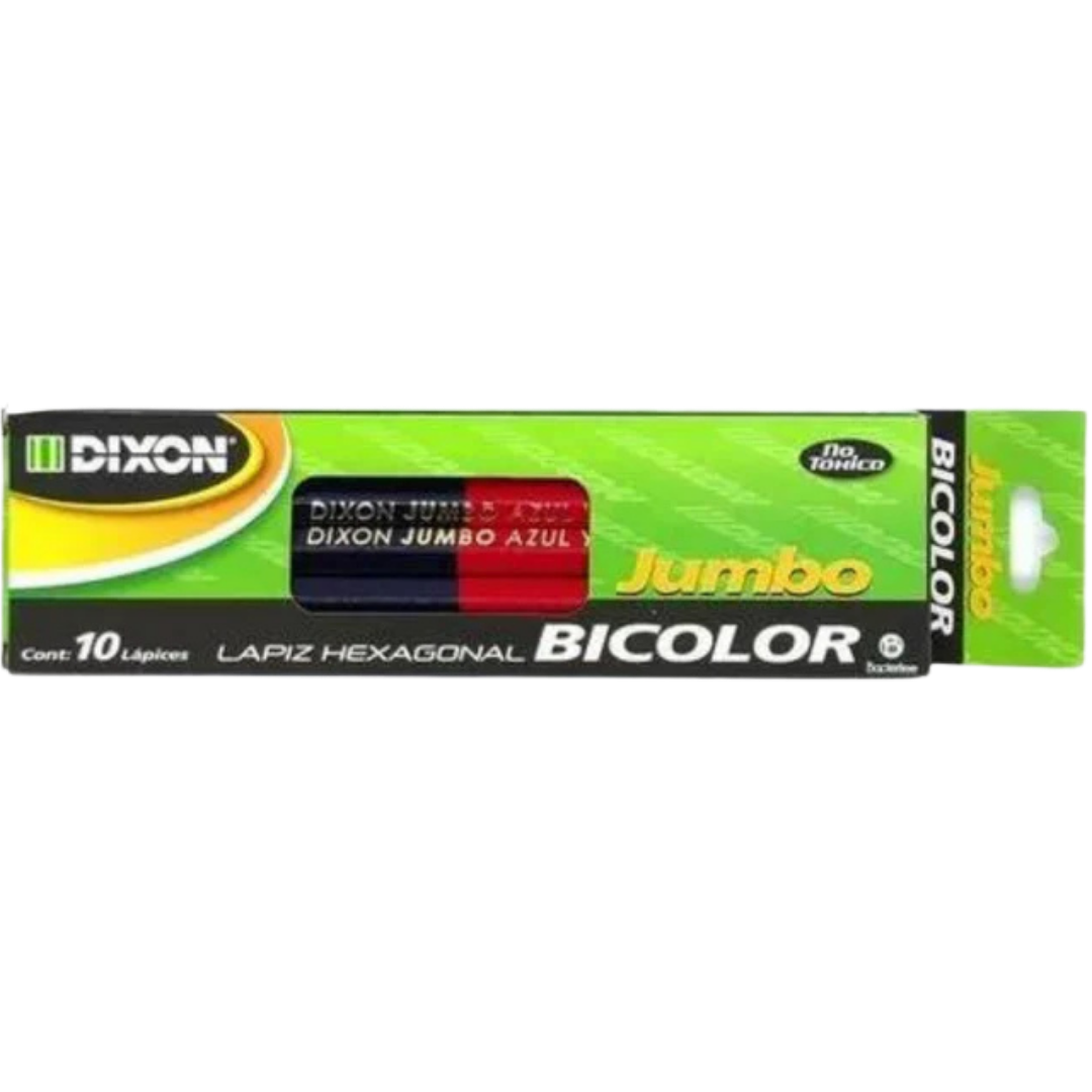 6028-Lapiz Bicolor Hexagonal Dixon Jumbo STM-50783 Weston – HSO Ferreterías