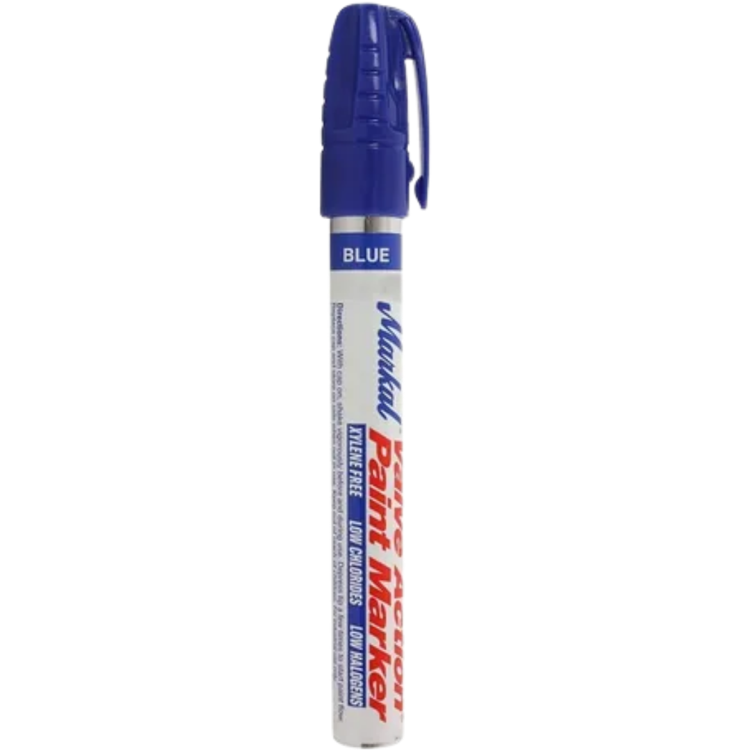 6033-Marcador De Pintura Liquida Tipo Valvula Azul 96825 Markal LA4003 ...