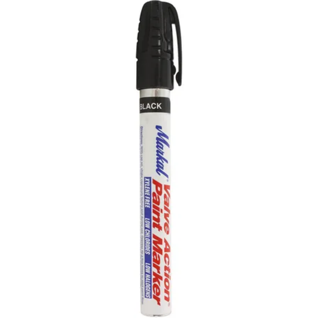 6031-Marcador De Pintura Liquida Tipo Valvula Negro 96823 Markal LA400 ...