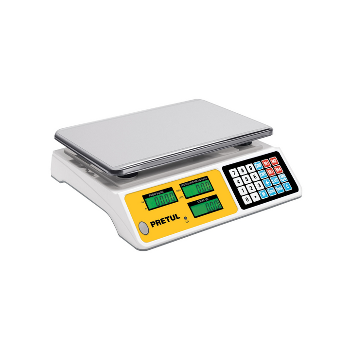 Báscula Capacidad 40 Kg Electrónica Multifunciones, Pretul Truper TRU2 ...