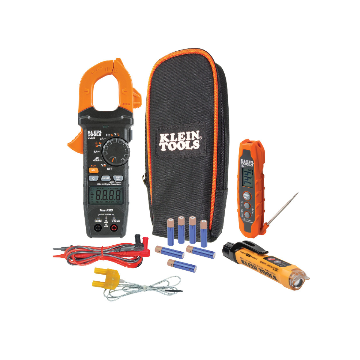 Kit de Prueba Eléctrica de HVAC Klein Tools KLECL320KIT – HSO Ferreterías