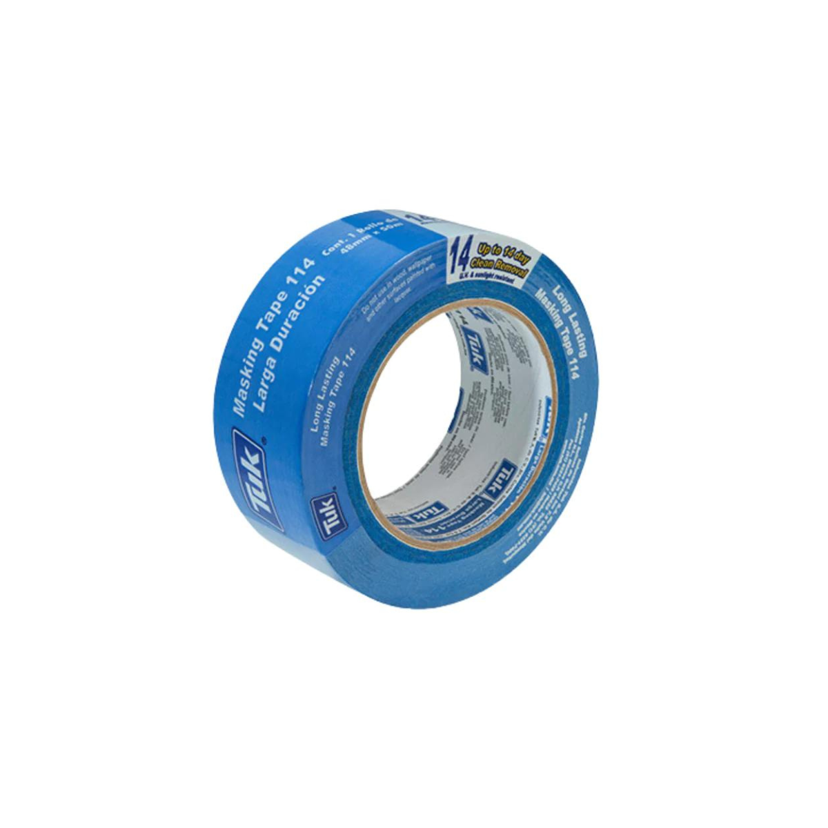 Masking Tape 114 Azul 48 Mm x 50 Mts Tuk TUK163031 – HSO Ferreterías
