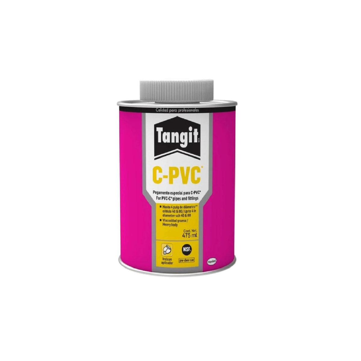 Pegamento Tangit Para C-PVC 125 ml Henkel HEN2709335 – HSO Ferreterías