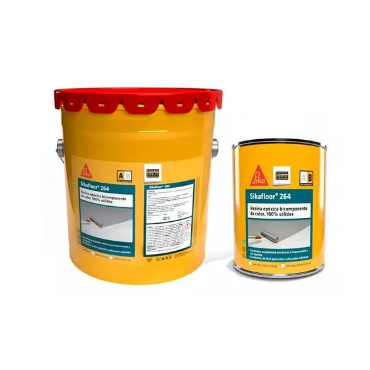 Sikafloor-264 Ral 9002 (A+B) 16 kg Sika SIK479983 – HSO Ferreterías